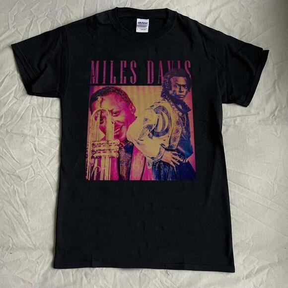 Shirts | Miles Davis Unisex Black Tshirt | Poshmark